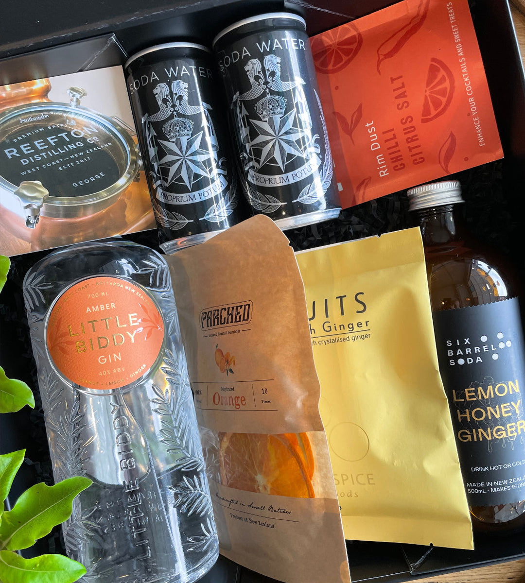 Little Biddy Gin - Amber Gift Box – Reefton Distilling Co.